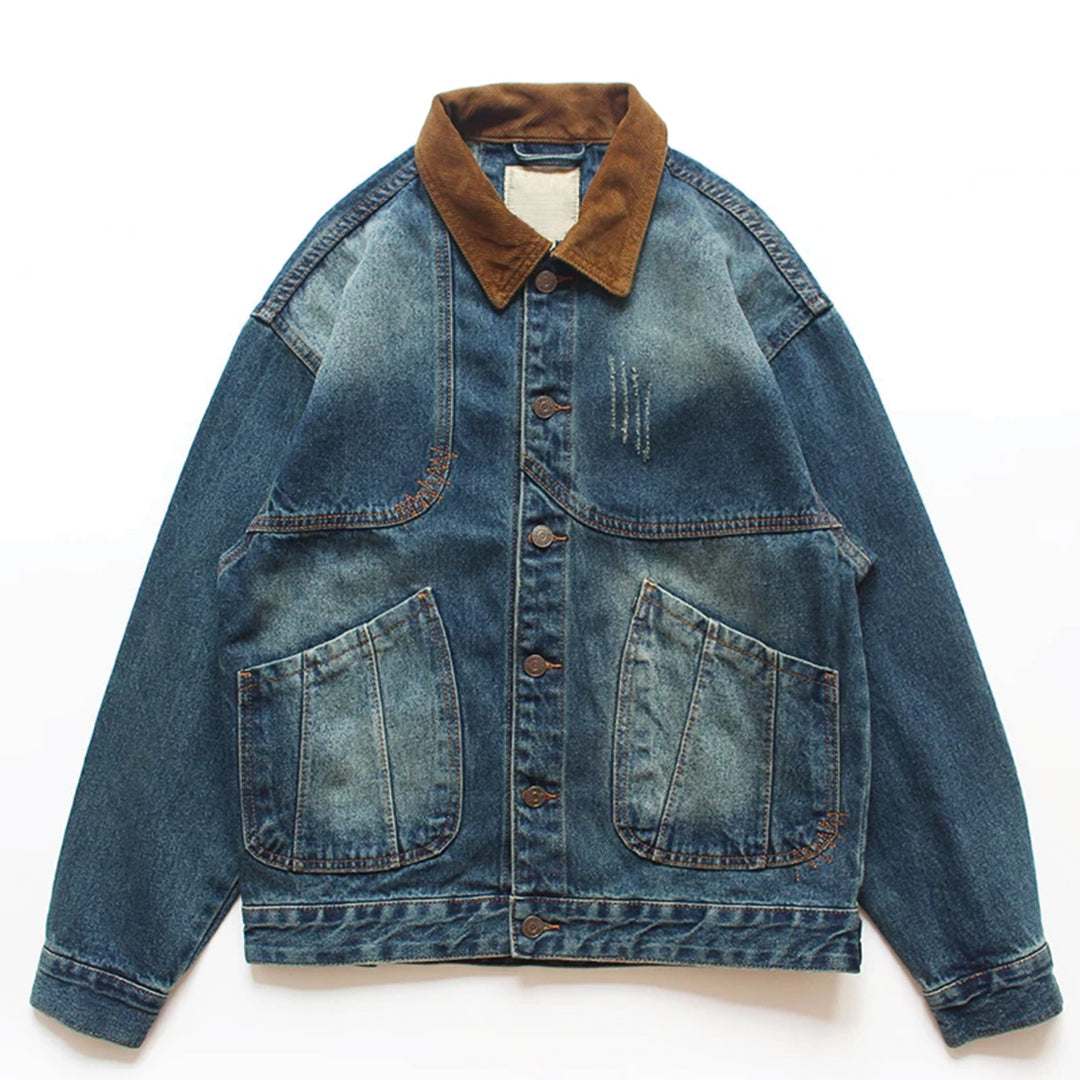 Rustler Cord Denim Jacket – Wavlynn