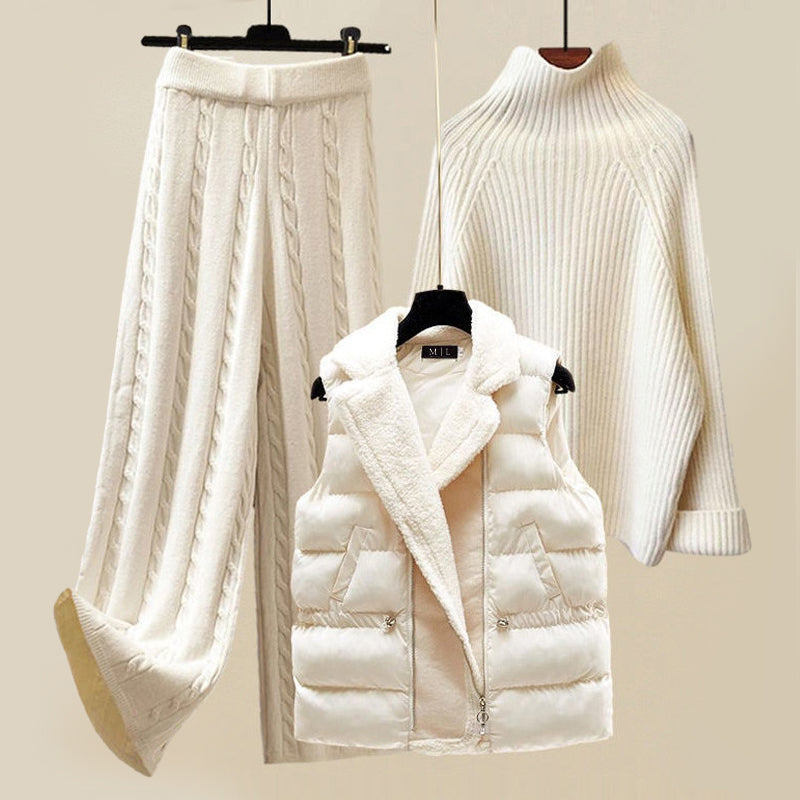 Wavlynn Genesis Three-Piece Lounge Set - Winter Ready Cozy Comfort For