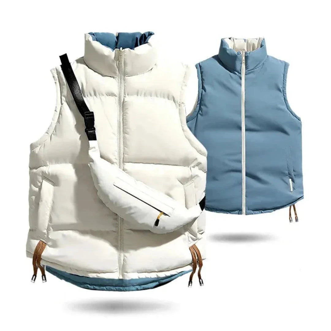 Waylynn Devin Reversible Vest | Vests - Waylynn New – Wavlynn
