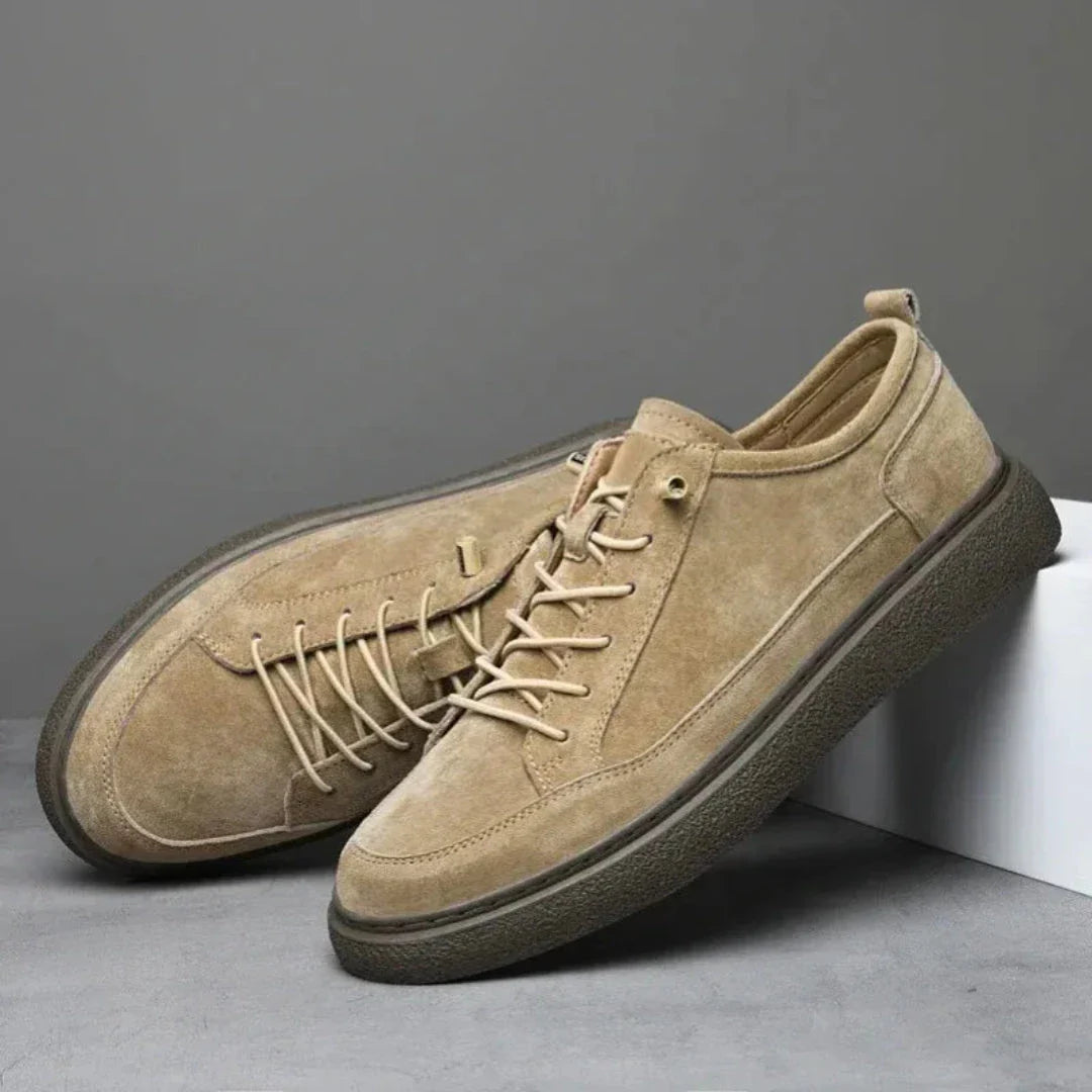 Eric Classic Suede Sneakers for Men Cushioned Comfort with Durable Rub ...