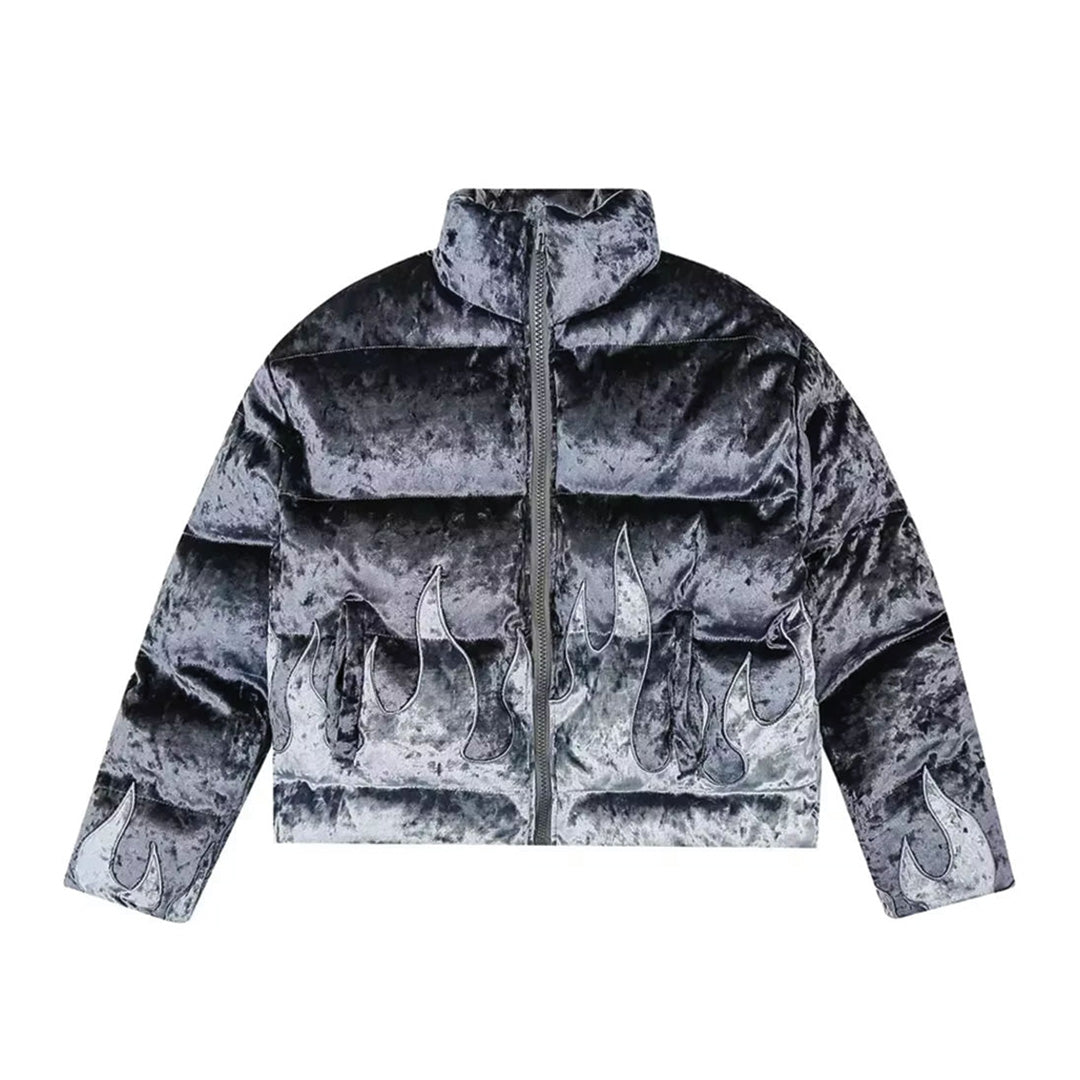 Flame Puffer Jacket – Wavlynn