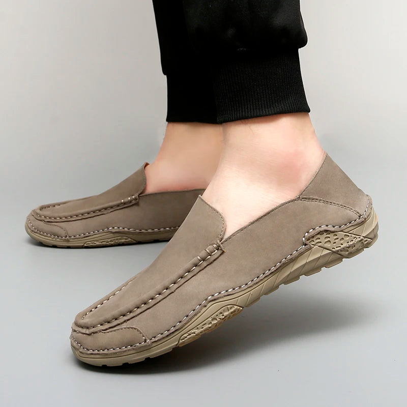 Markin Genuine Leather Loafers – Wavlynn