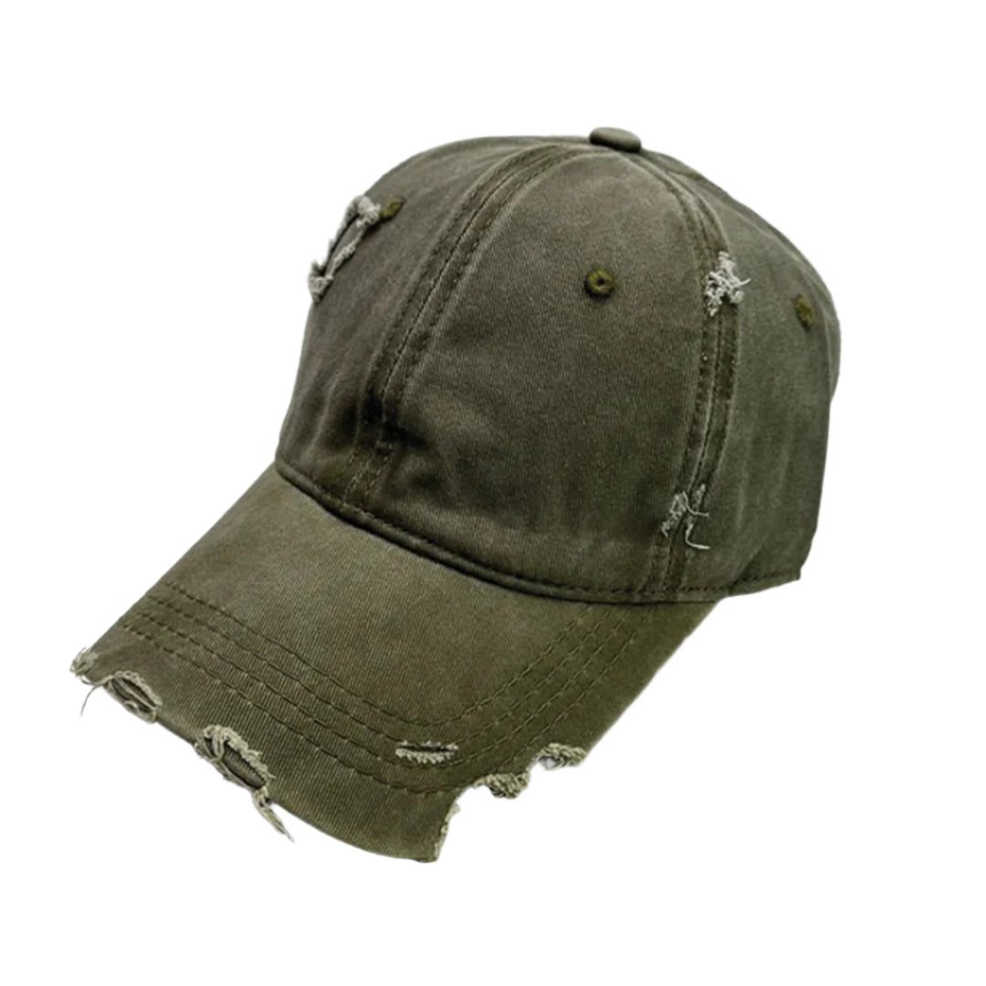 Sliced Distressed Hat – Wavlynn