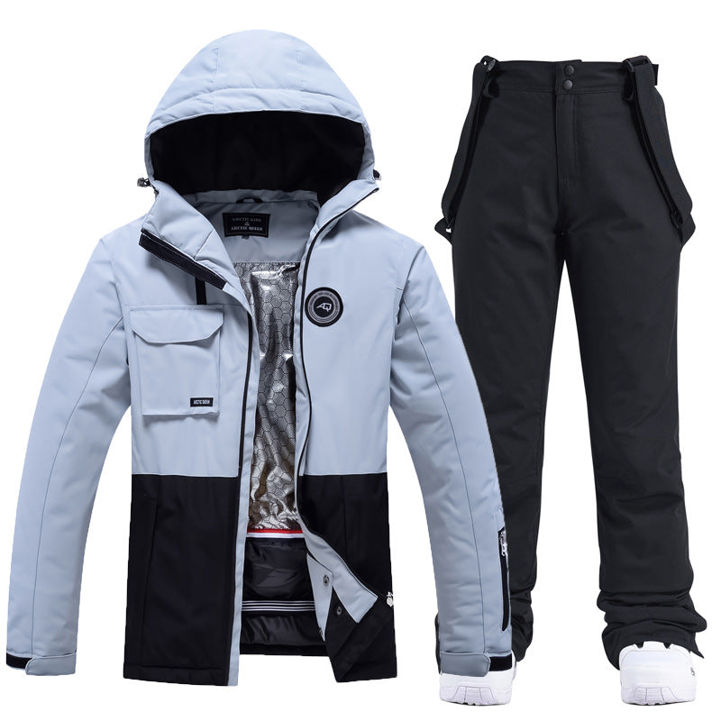Women’s Two-Piece Ski Suit – Water-Resistant Jacket and Pants – Windpr ...