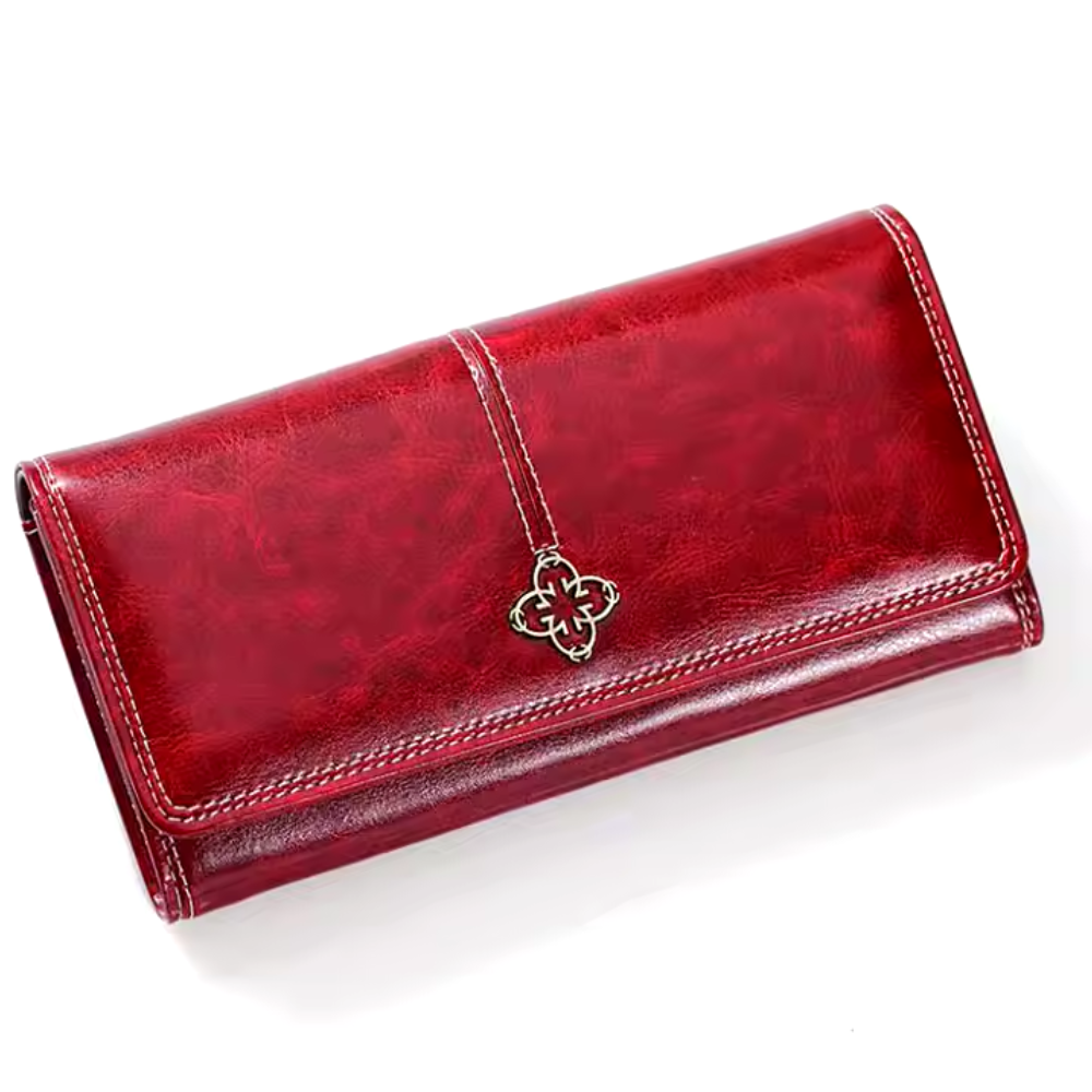 Sandra Leather Bifold Wallet | Wallets - Wavlynn Offer