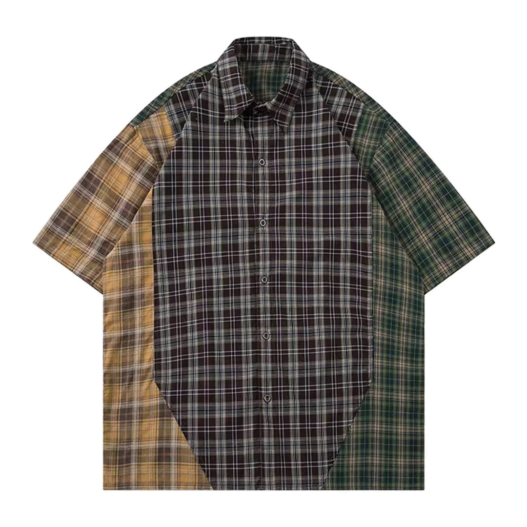 Hoover Color Block Shirt – Wavlynn