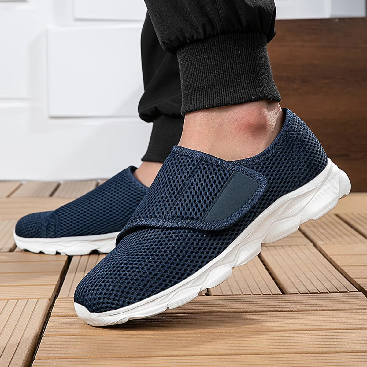 Orthopedic Casual Walking Shoes for Wide Feet and Swelling – Soft, Adj ...