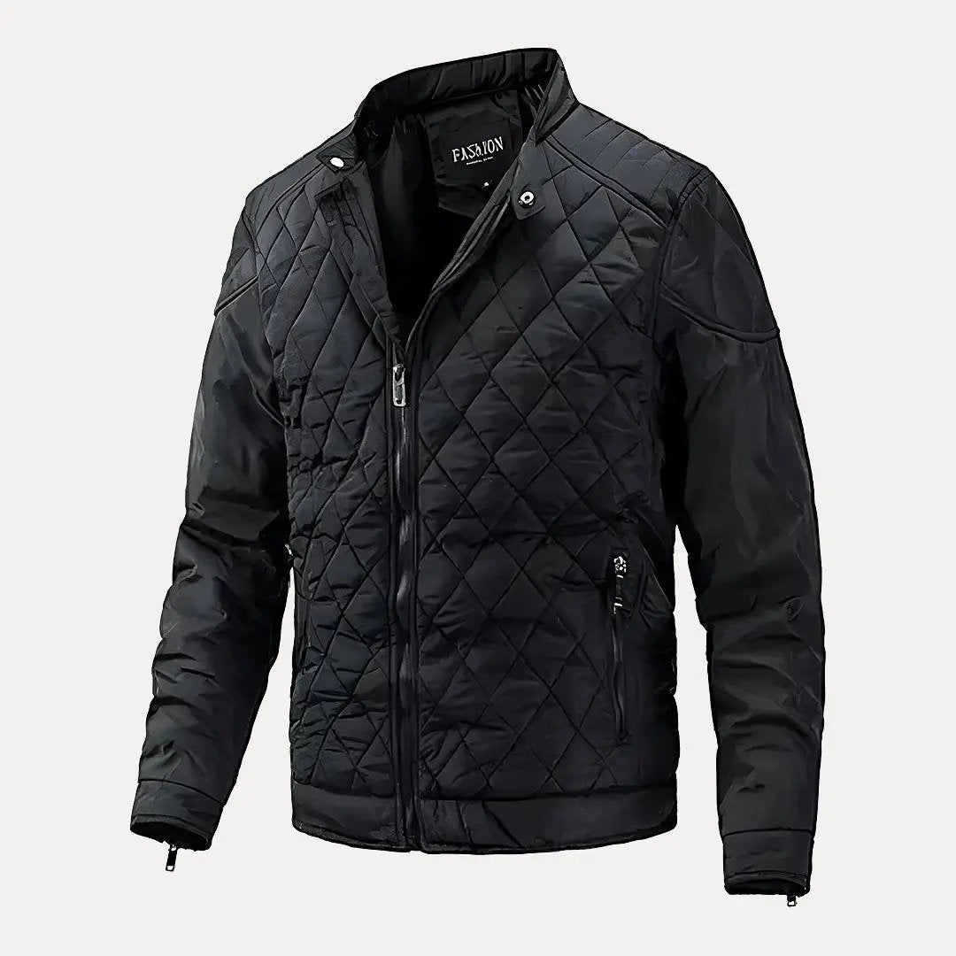 Xavier Classic Stitched Cotton-Padded Jacket – Wavlynn