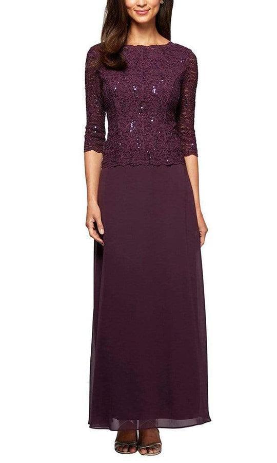 Alex Evenings AE112318 Long Mother of the Bride Dress – Wavlynn
