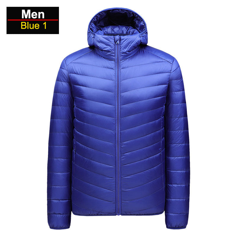 Brandon Men's Ultralight Winter Puffer Jacket By Wavlynn Packable Wind
