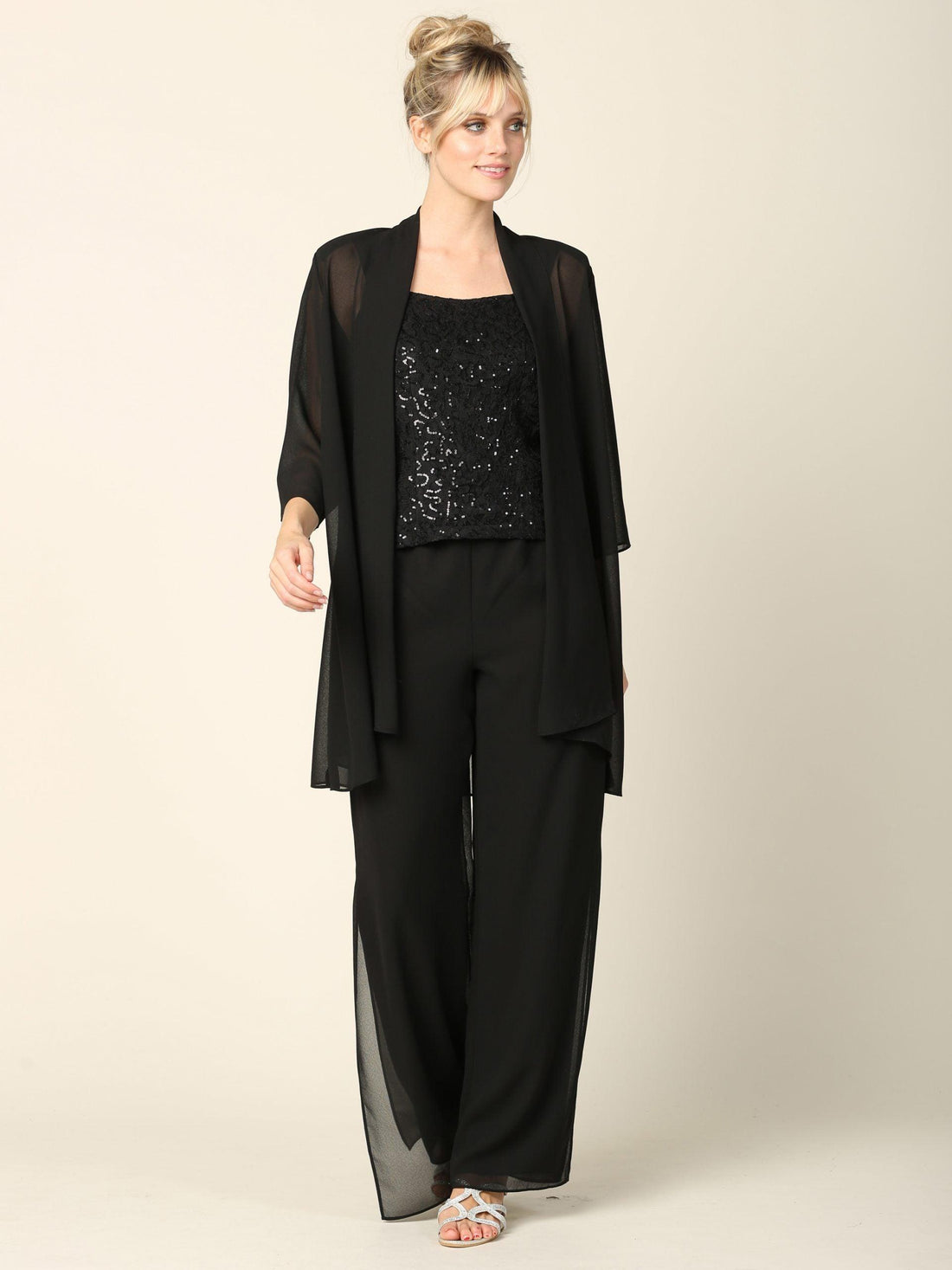 Mother of the Bride Formal Jacket Pant Suit – Wavlynn